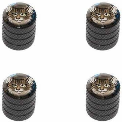 Maine Coon Cat Pet Tire Rim Wheel Aluminum Valve Stem Caps, Multiple ...