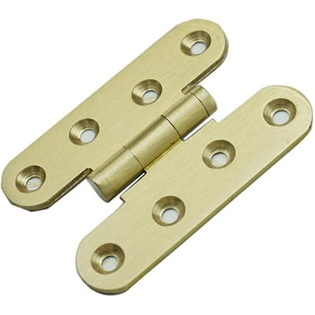 2 Piece Pivot Door Hinge Copper Butterfly Shaped Hinge Gift Box Small ...