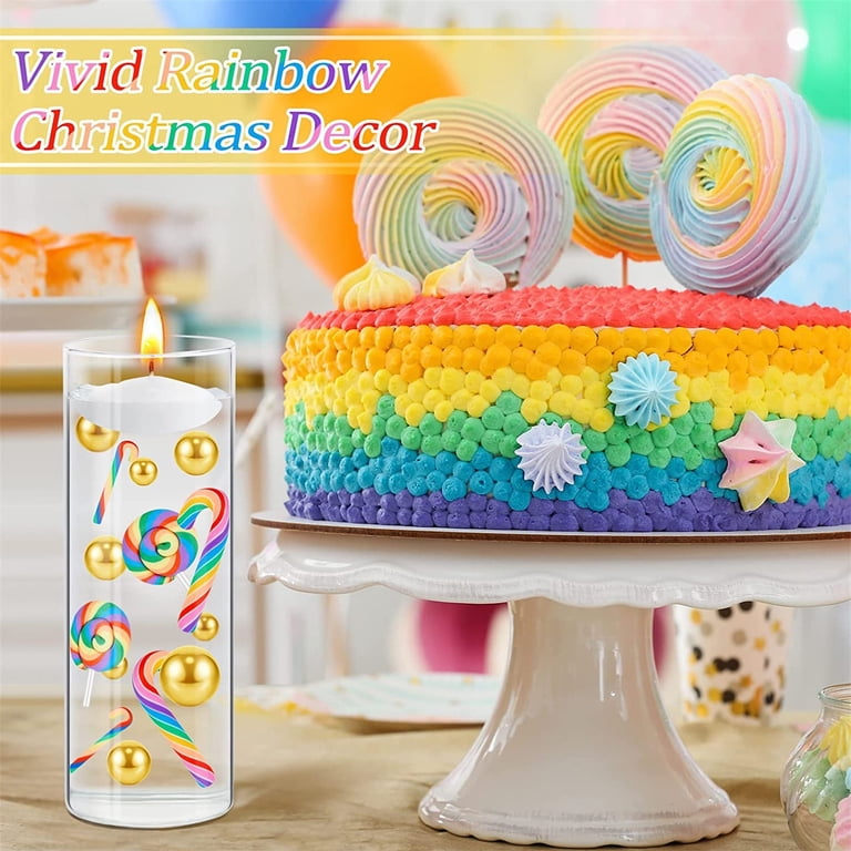 Rainbow Candy Centerpieces
