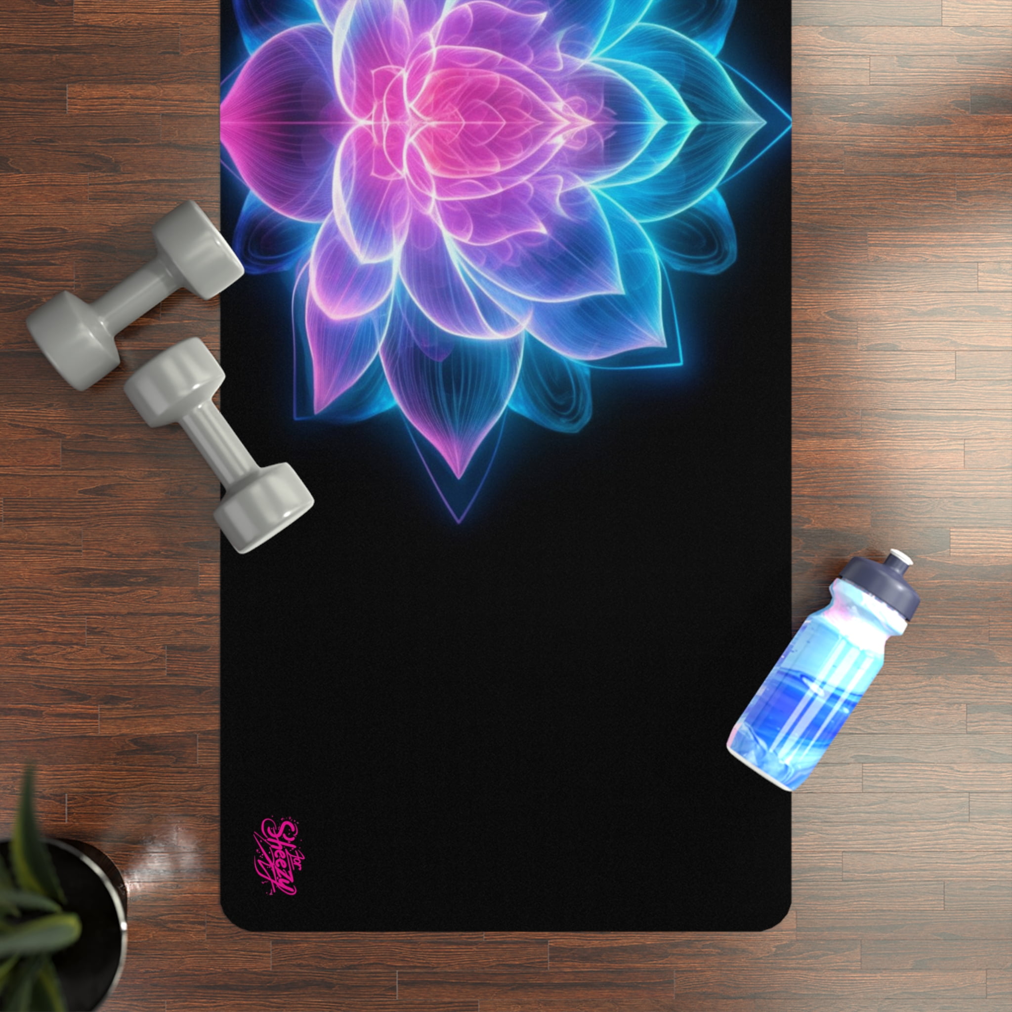 "Luminous Lotus" by Mystical Mats - Walmart.com