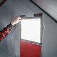 Eskimo QuickFish™ 3HD, Pop-Up Portable Shelter, No-Trip Door, Red/Black, Three Person, 46075 ...