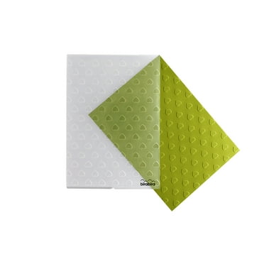 Sizzix CChilson 3D TI Emboss Folder Confetti Heart - Walmart.com