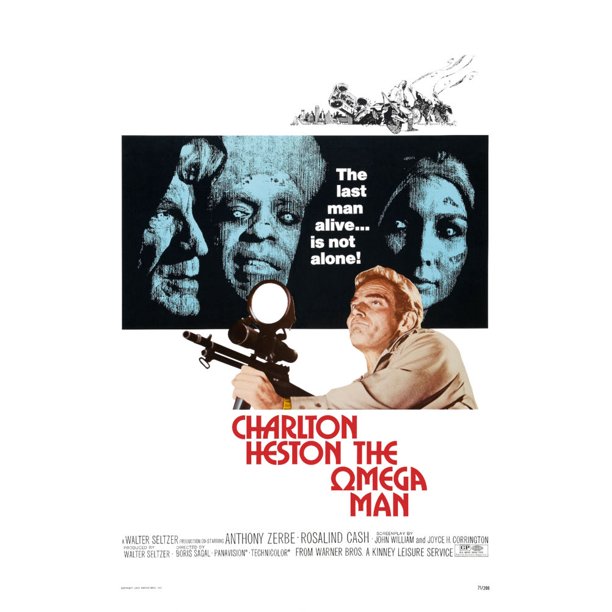 Omega Man The Poster 24Inx36In Art Poster 24x36 Unframed, Age: Adults ...