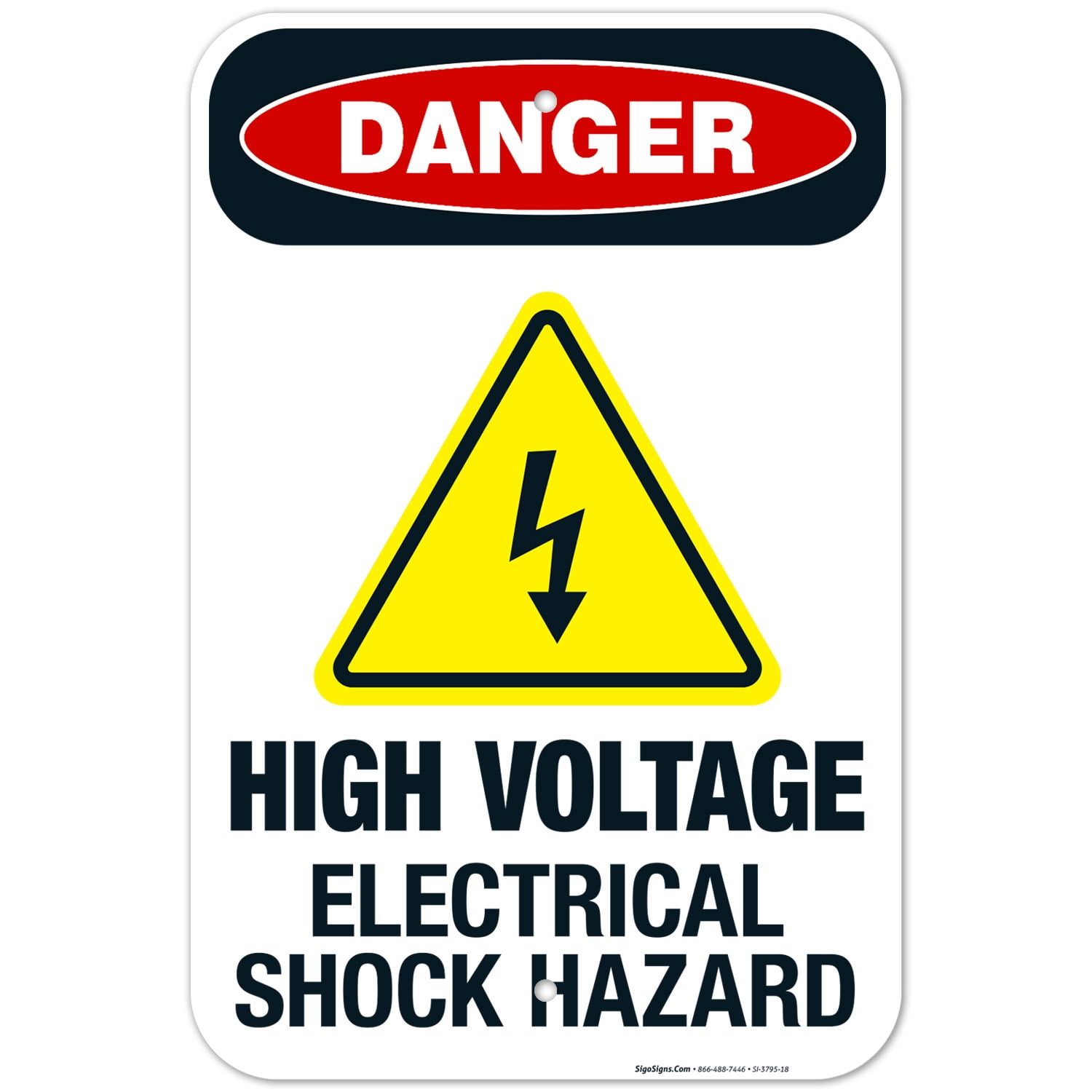 Electricity Danger Symbols