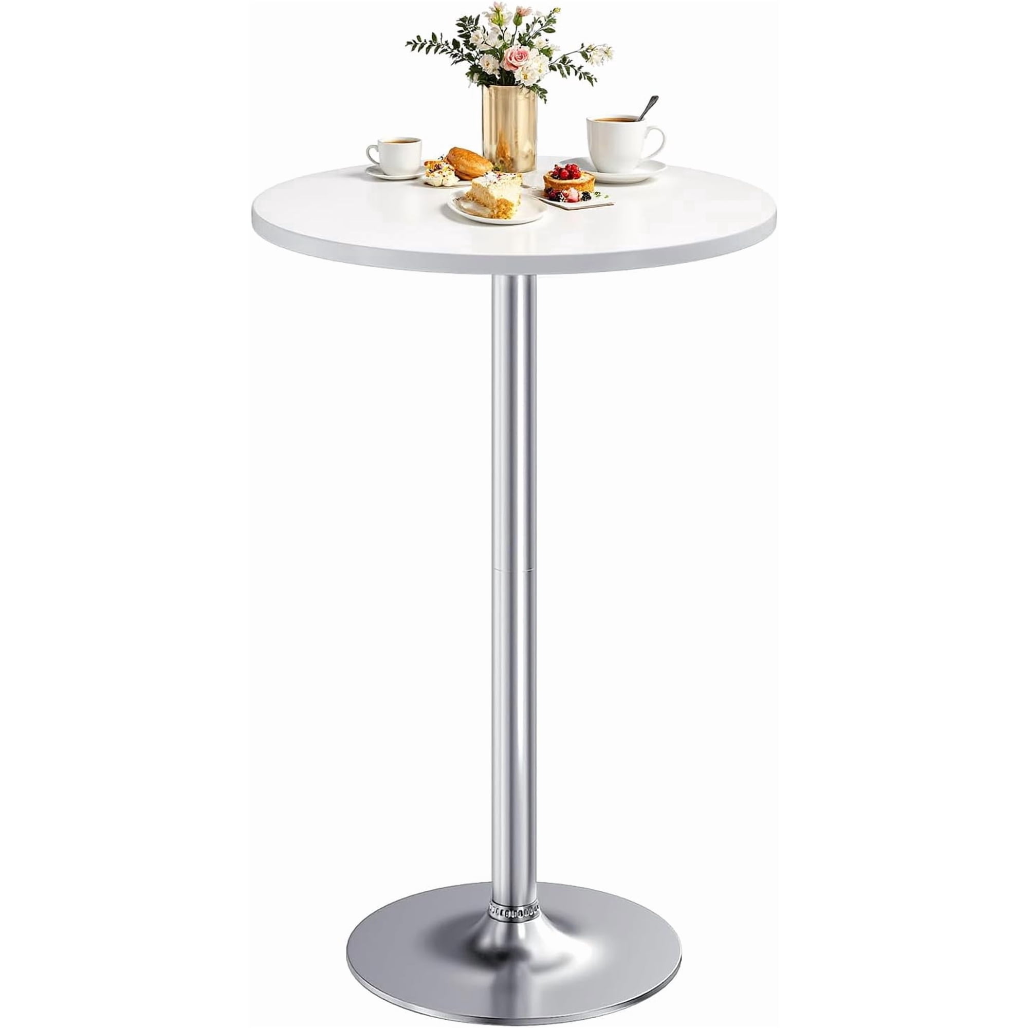 Click here for Jczlj Modern Round Bar Table  Bistro Pub Table Wit... prices