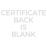Goes 2463 Blank Certificate, Certificate Paper Stock, Size 8-1/2" x 11 ...