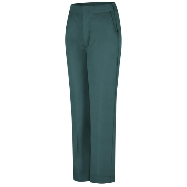 Red Kap - Red Kap Women's Half-Elastic Work Pants PT59 Spruce Green ...