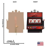 Vegas Slot Machine Cardboard Cutout Standup - Walmart.com