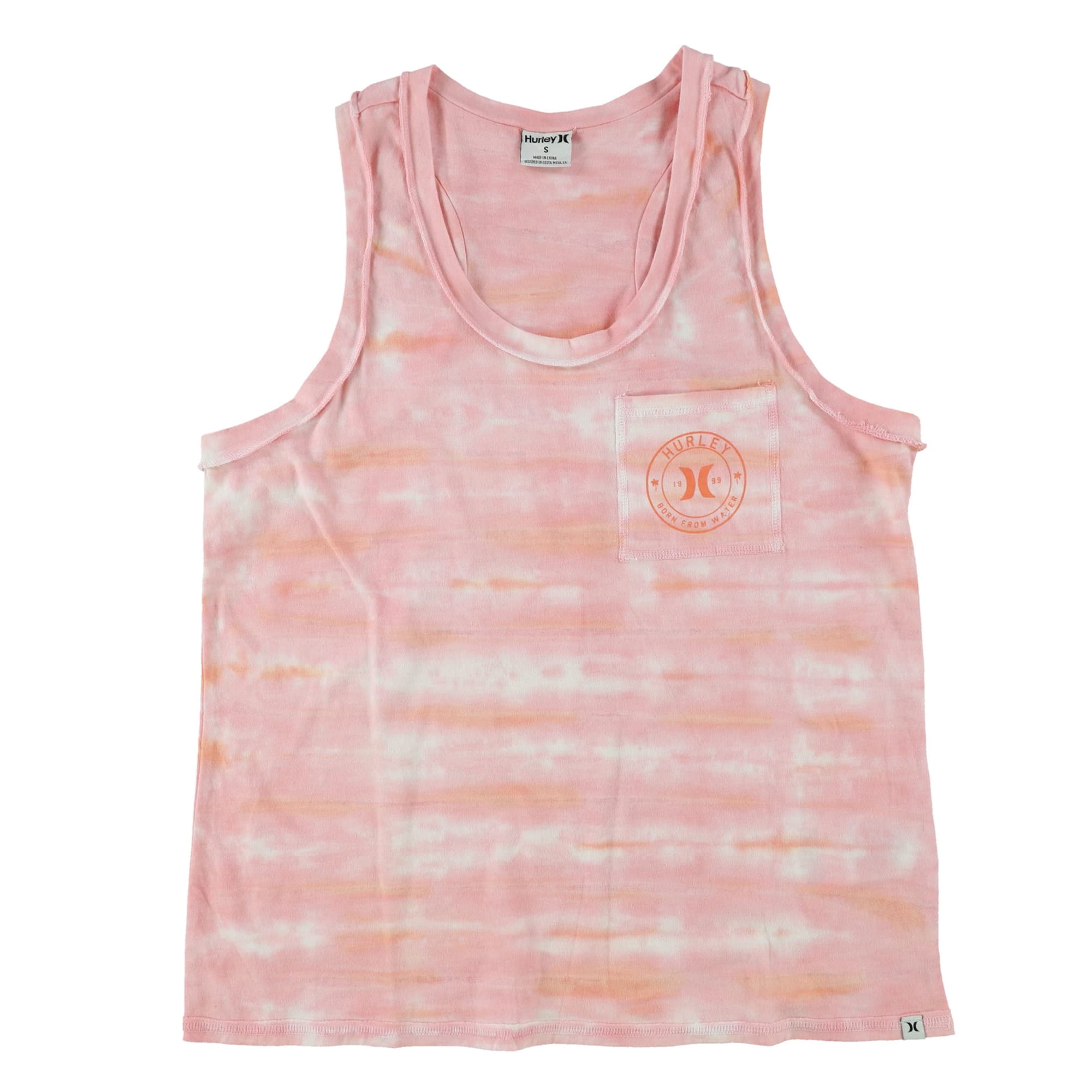 Click here for Hurley Womens Pocket Racerback Tank Top  Pink  Lar... prices