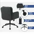 Flysky Heavy Duty Home Office Chair, Ergonomic & Adjustable, 300lbs ...