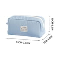 Big Capacity Pencil Case, Large Pencil Pouch Pen Bag Pencil Box Holder ...