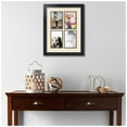 ArtToFrames Collage Photo Picture Frame with 4 - 4x6 Openings, Framed ...