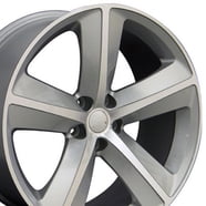 Foose 1PC Aluminum Rim F168 IMPALA 20X10.5in Matte Machined Double Dark ...
