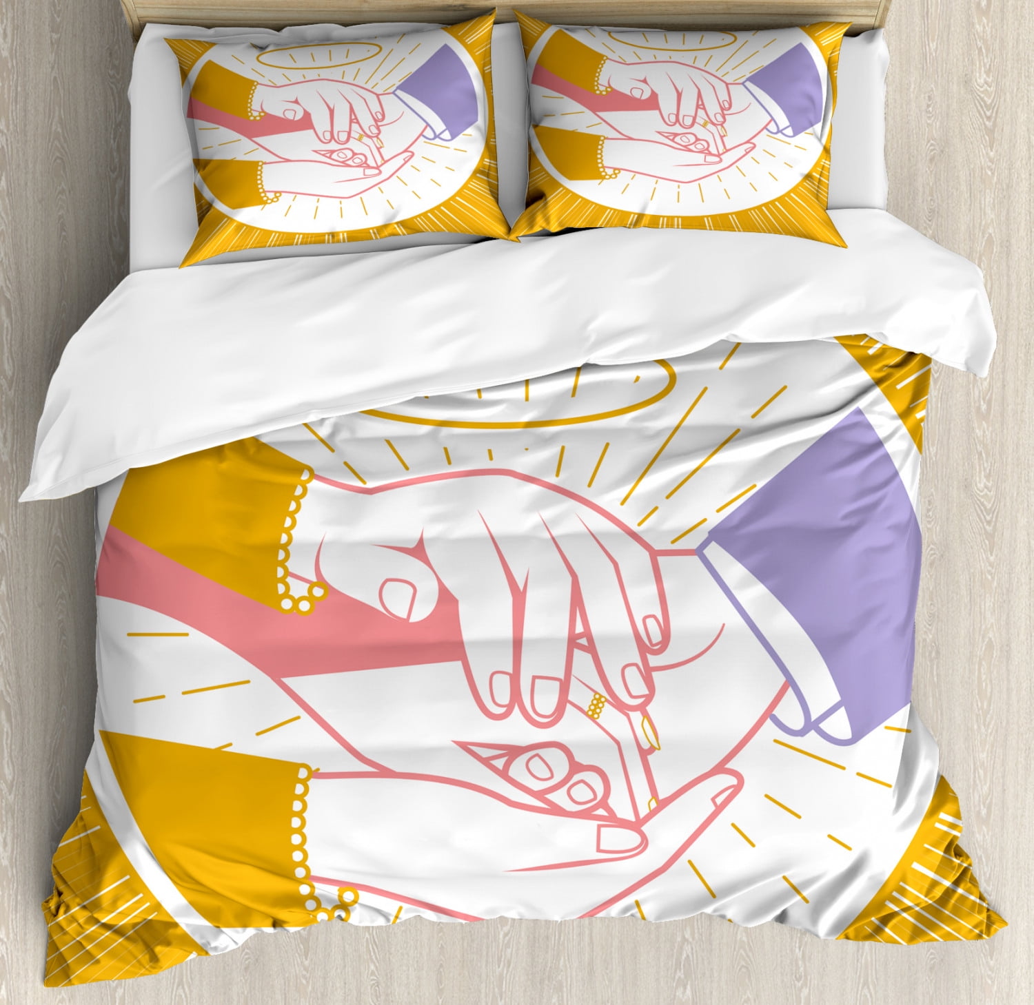Mother Duvet Cover Set King Size, Mother Hands that Bless the Hands of ...