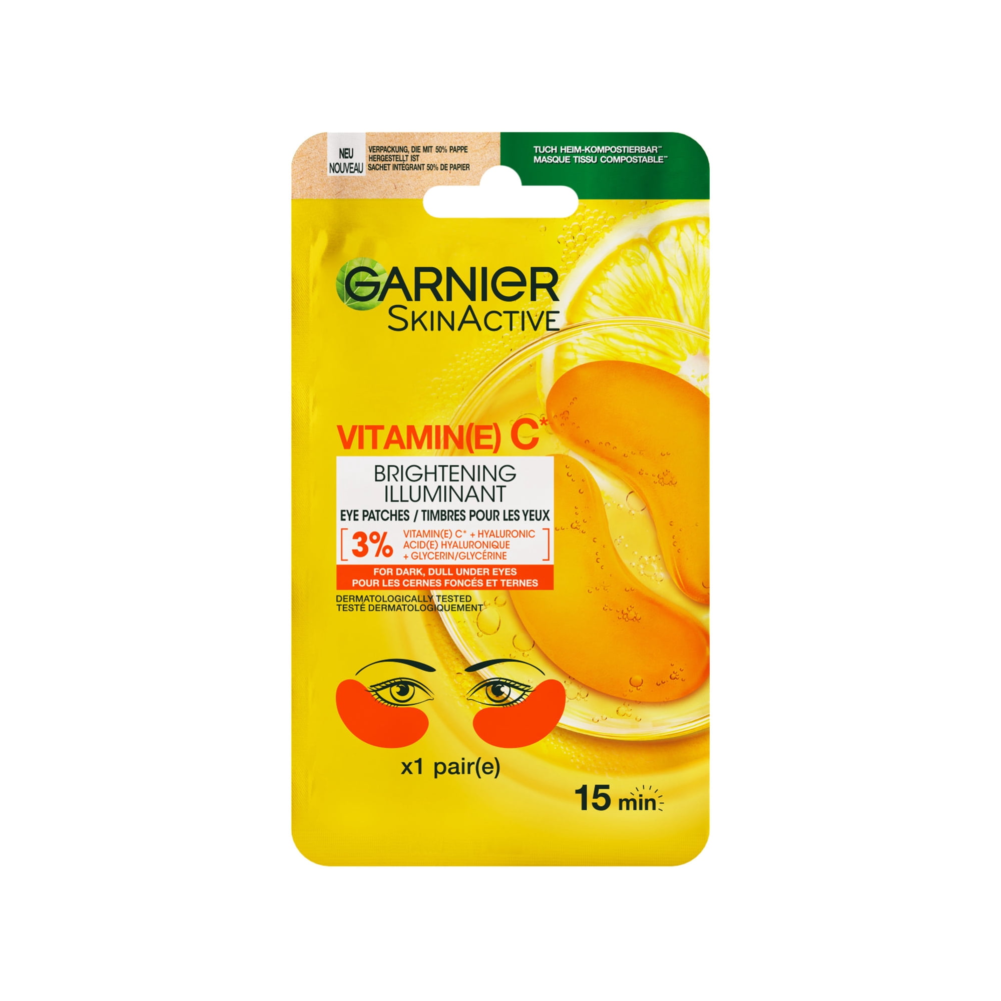Click here for Garnier Vitamin C Brightening Eye Patches  Hyaluro... prices