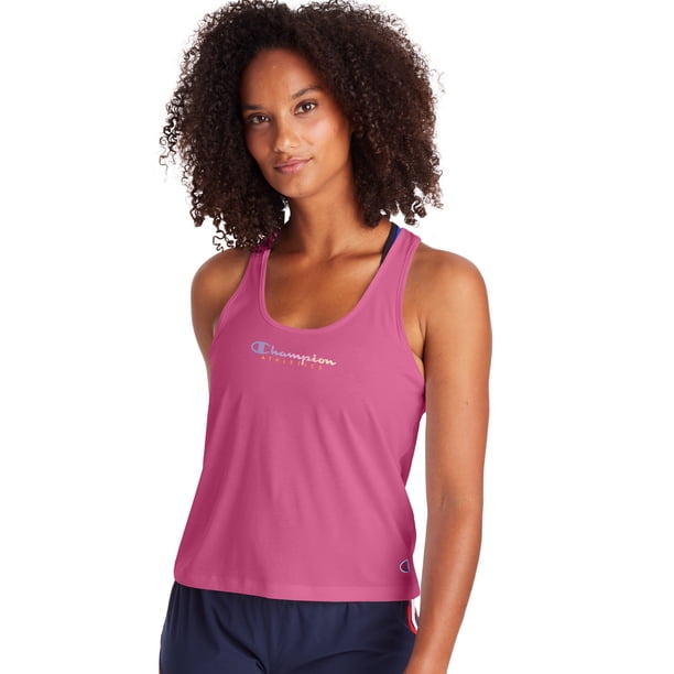 Champion Women Racer Back Tanks athletic shirts - Walmart.com