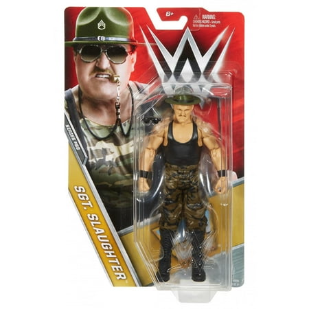 WWE Sgt. Slaughter Figure - Walmart.com