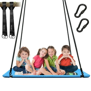 Trekassy 700lb Saucer Tree Swing for Kids Adults 40" Waterproof Frame ...