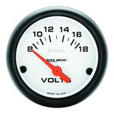 AUTO METER 5791 2IN VOLTMETER, 8-18 VOLTS SSE, PHANTOM - Walmart.com