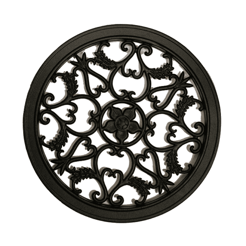 Click here for Nuvo Iron Round Decorative Gate Fence Insert Acw55... prices