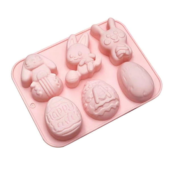 Tnarru Easter Silicone Model with Easter Theme Shapes DIY Gypsum ...