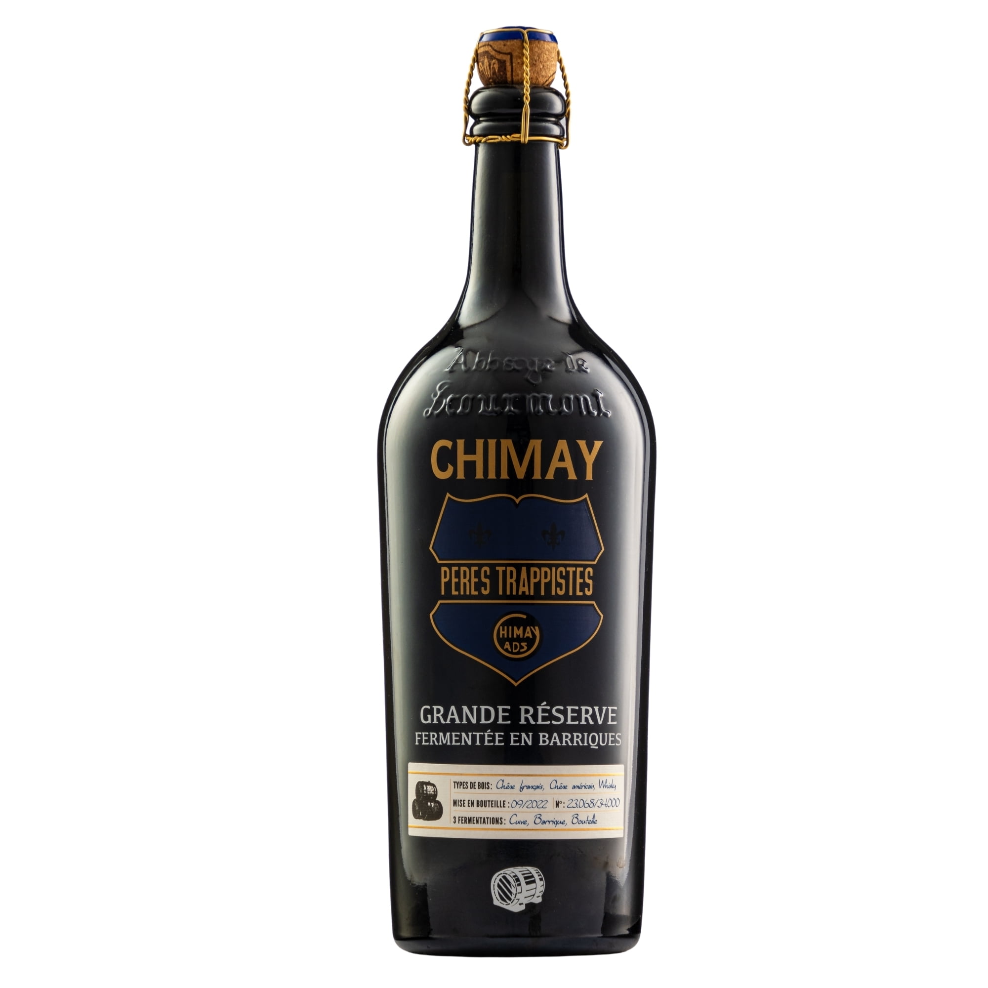Cerveza Chimay Blue Fermentado Whisky 750 Ml Chimay Belgian strong ale ...