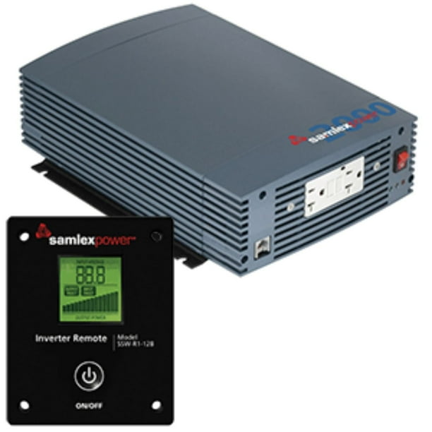 Samlex SSW-2000-12A SSW Series Pure Sine Wave Inverter - 2000 Watt - Walmart.com