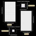 20Sheet 2 Styles Foam Pad Stickers with Adhesive Back for Anti Slip ...