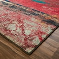 Mohawk Home Strata Eroded Color Pink Printed Area Rug, 7'6"x10', Teal ...