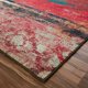Mohawk Home Strata Eroded Color Pink Printed Area Rug, 7'6"x10', Teal ...