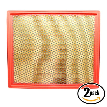2-Pack Replacement Engine Air Filter for NISSAN 16546-7S000 Car ...