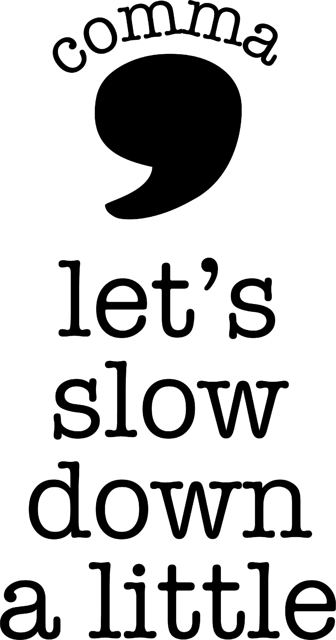 Slow Down Clipart Black And White