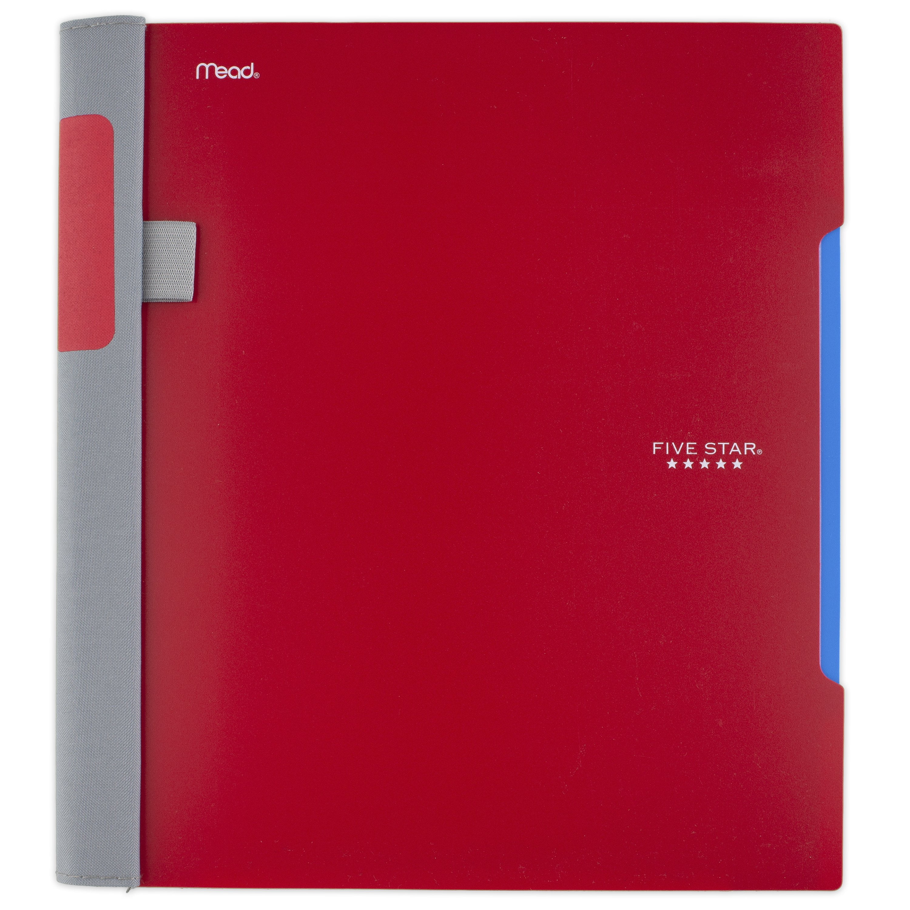 Five Star Advance Notebook, 1 Subject, College Ruled, Red (820012WO0 ...