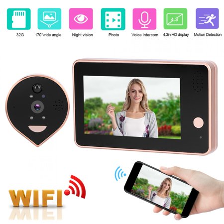 Keenso Surveillance Camera , WIFI Video Phone Remote Monitoring ...