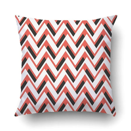 BOSDECO Dynamic Chevron Pattern Of Corners Cushion Covers Pillowcases ...
