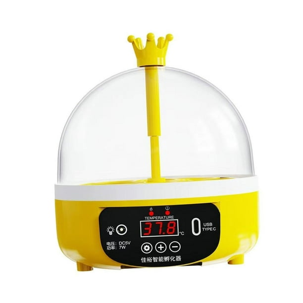 Digital Egg Incubator Poultry Hatcher Machine USB 4 Eggs Portable Egg ...