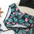 URMAGIC 8-12Y Child Girls 3 Piece Hawaii Print Bathing Suit Swimsuits ...