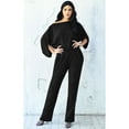 KOH KOH Long Pants Formal Cocktail Evening One Piece Fall Pockets ...