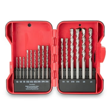 HART 15-Piece Impact Driver Bit Set with Storage Case and Torsion Zone ...
