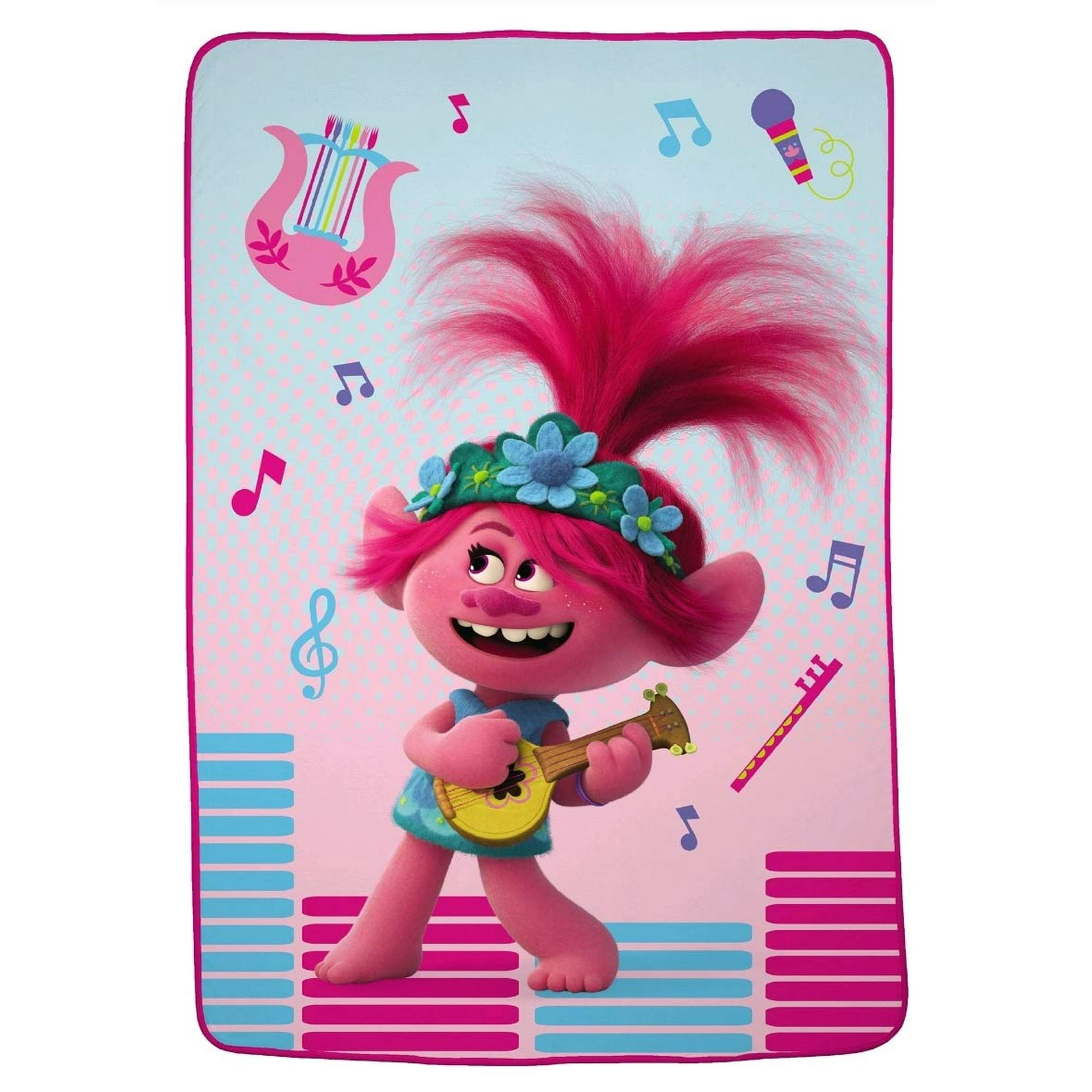 Click here for Franco Manufacturing Trolls World Tour 62 X 90 Plu... prices