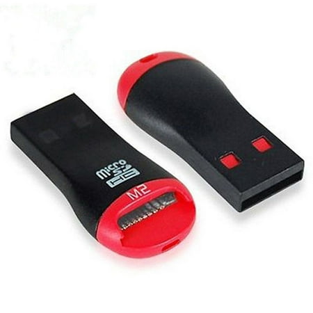 Mini Lanyard Memory Card Reader Adapters To USB 2.0 Memory card adapter ...