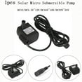 Solar Power Amphibious Small Submersible Water Pump for Aquarium ...