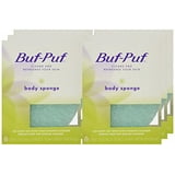 Buf-Puf Double-Sided Body Sponge 6 Pack - Walmart.com