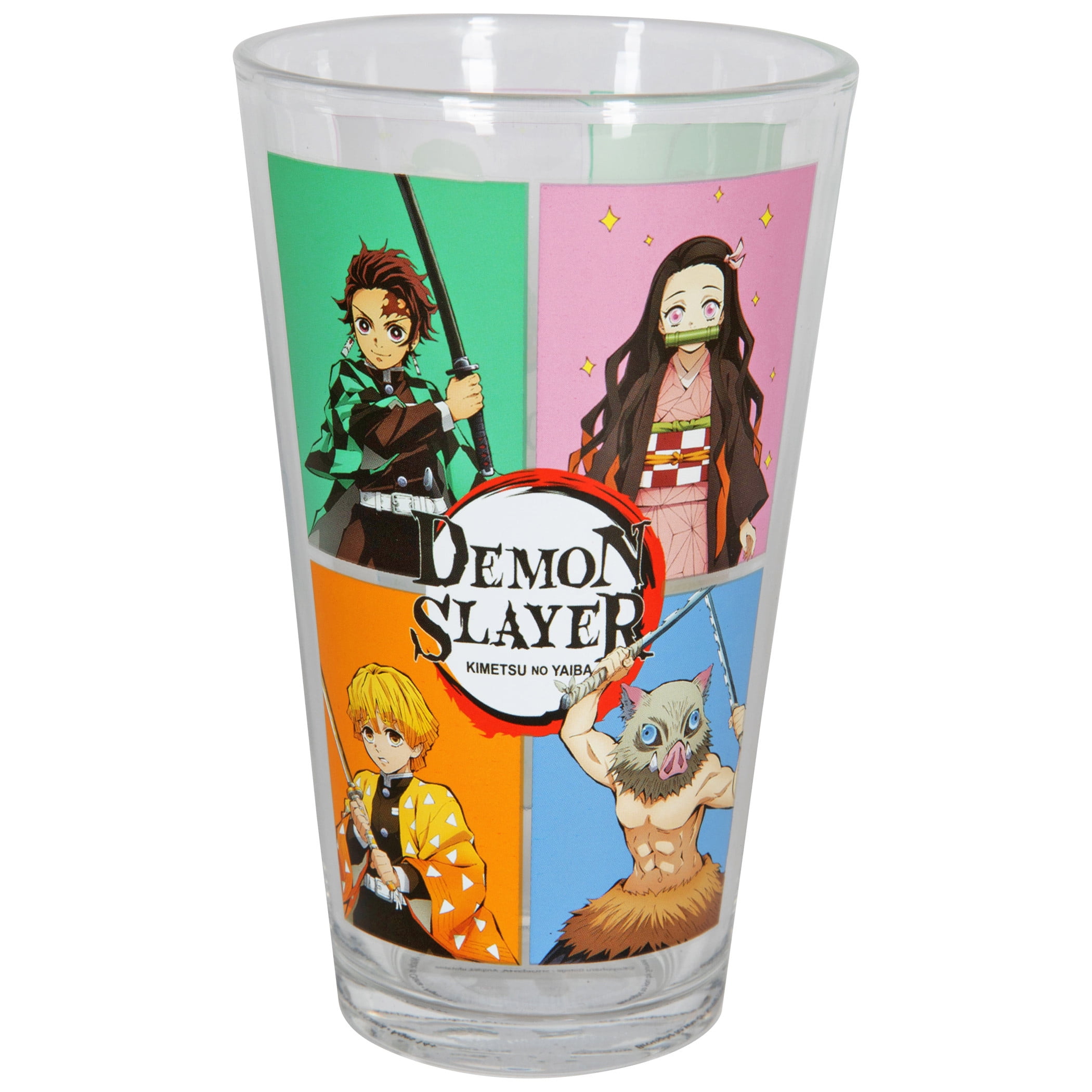 Demon Slayer Group Grid Pint Glass - Walmart.com