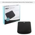NEX Mouse Pad with Memory Foam Wrist Rest, Non-Slip Rubber Base Mouse ...