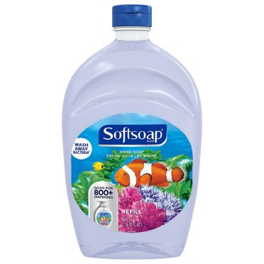 Softsoap Advanced Clean Liquid Hand Soap, Foaming Wash & Moisturizing ...