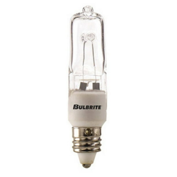 Bulbrite Clear Dimmable Mini-Candelabra Base Halogen Light Bulb - 10 pk ... Bulbrite Clear Dimmable Mini-Candelabra Base Halogen Light Bulb - 10 pk ...