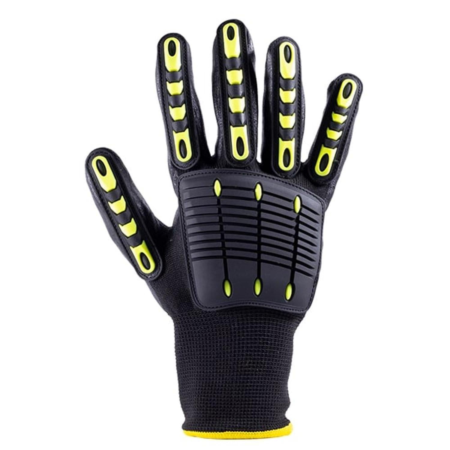 Guante Anti Impacto Dexterhand Nylon Con Nitrilo Espumado multicolor ...