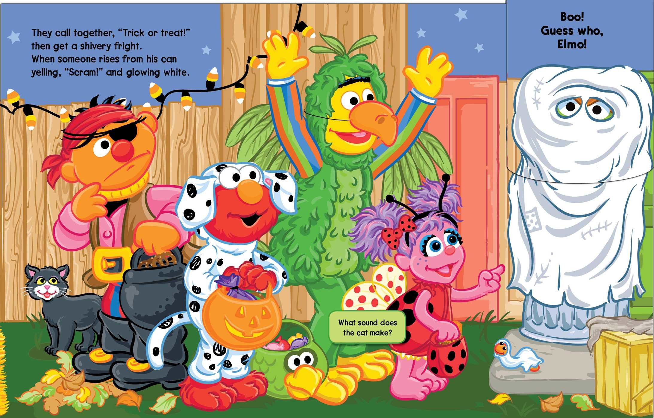 Sesame Street: Boo! Guess Who, Elmo! (Part of Guess Who! Book) Illustrated