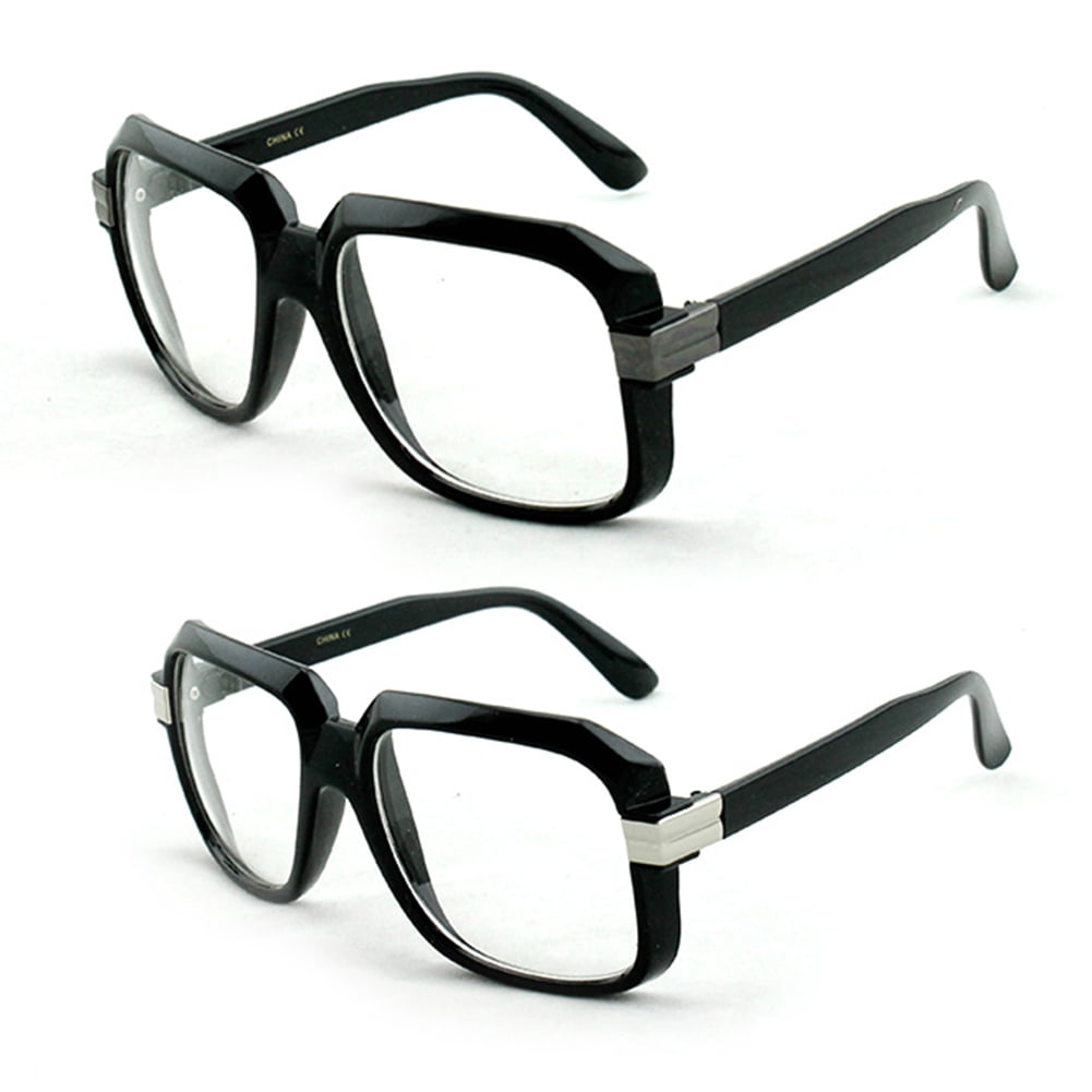 Newbee Fashion - 80's RUN Old School Rapper Hip Hop DJ Glasses ...